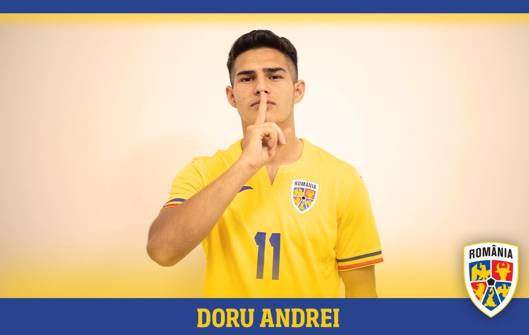 Doru Andrei a înscris un gol superb pentru România U20 | VIDEO - Radio ...