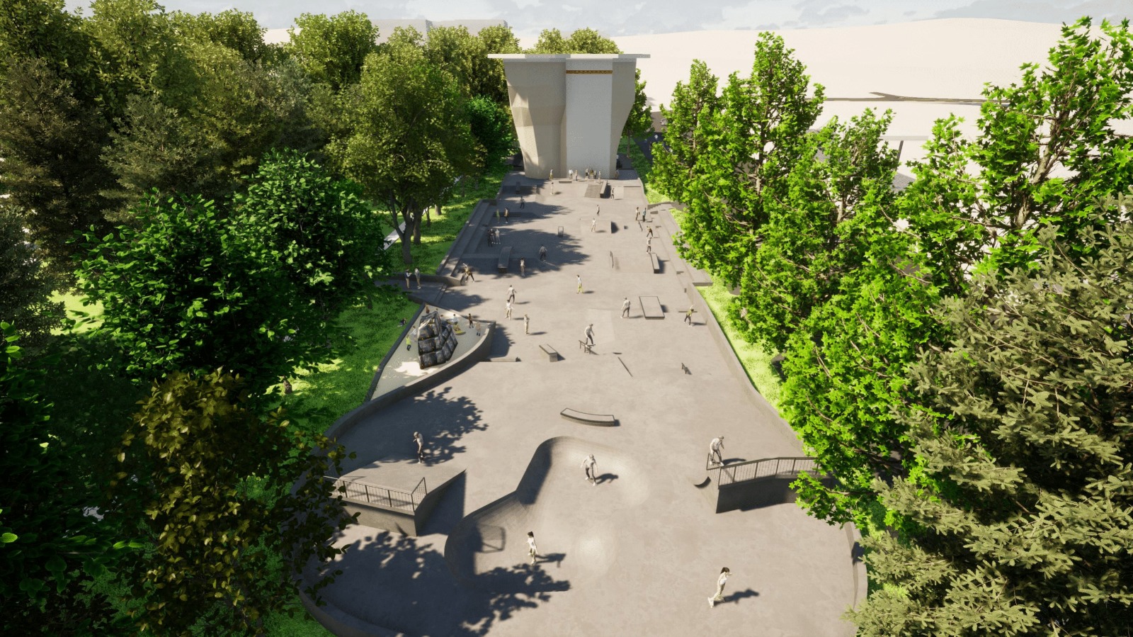 Proiect pentru un skatepark de 3 milioane de lei în Parcul Central din ...