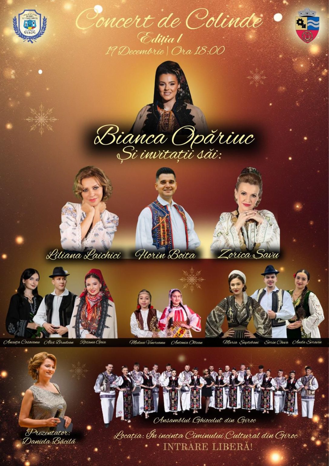 Concert de colinde la Căminul Cultural din Giroc - Radio România Timișoara